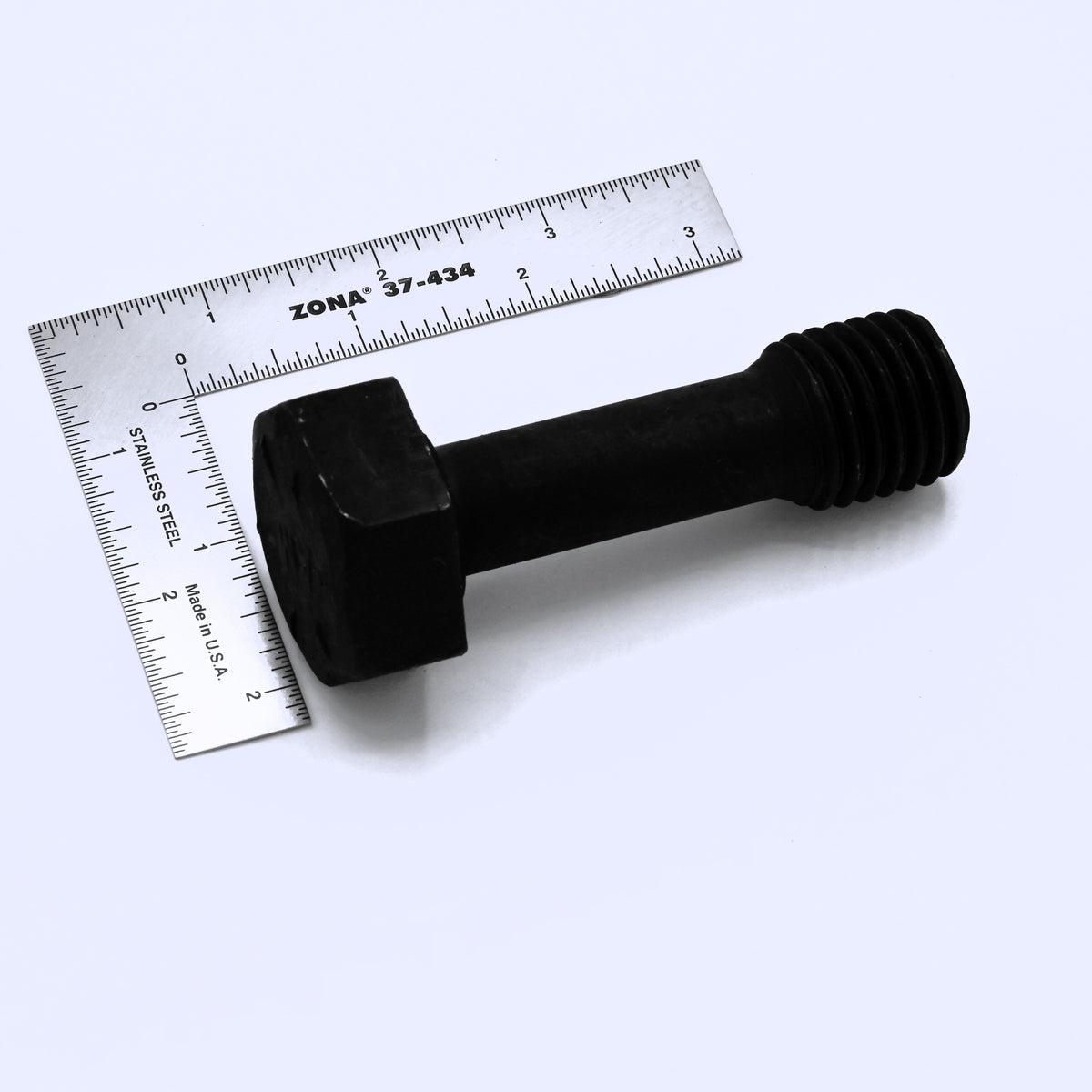 Undercut Bolt 1"-8 NC X 3" (1) — American Metals Company | metalshims.com