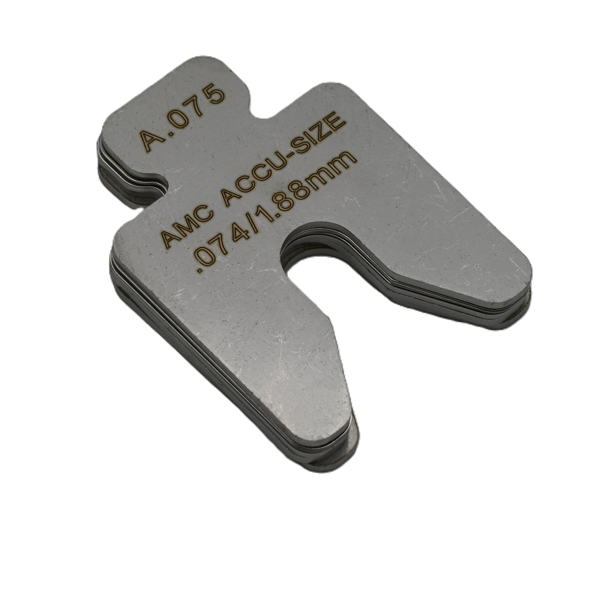 304SS Size A .075" x 2" x 2" Precut Shim Pack (20) — American Metals ...