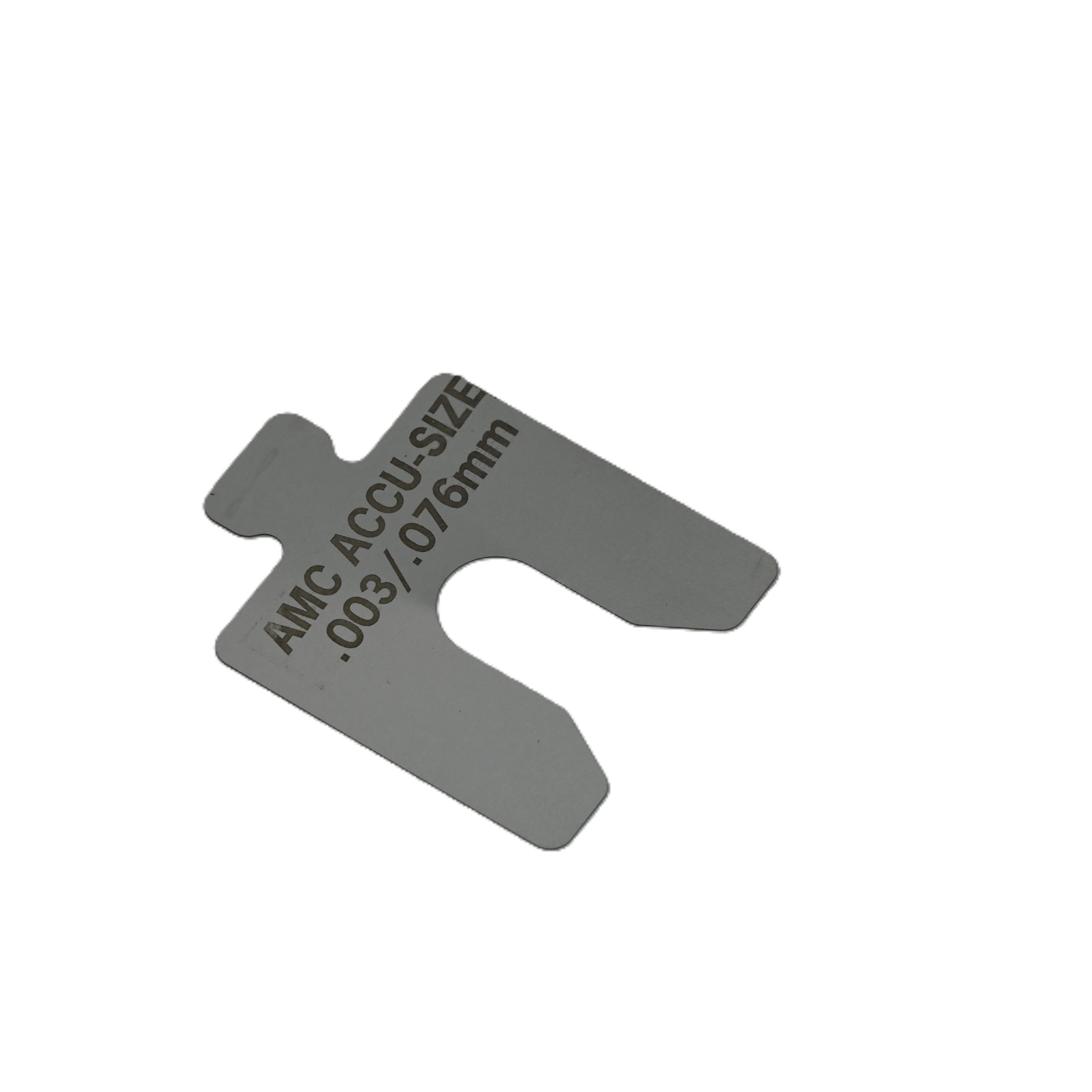 304 Stainless Steel Precut Slotted Shims — American Metals Company ...