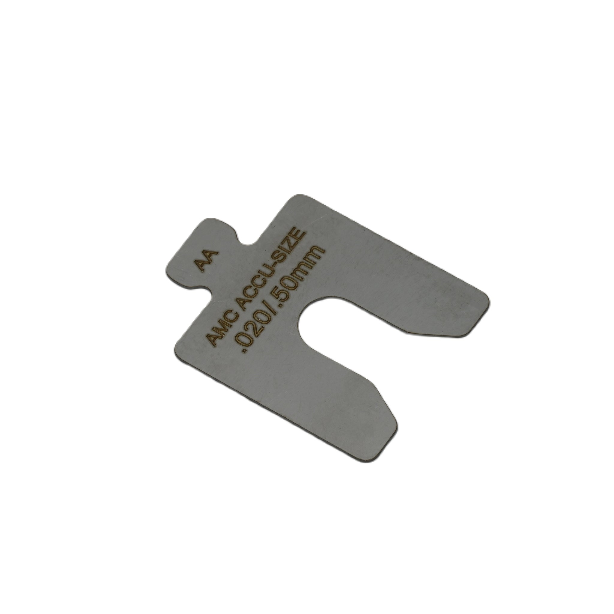 304 Stainless Steel Precut Slotted Shims — American Metals Company ...
