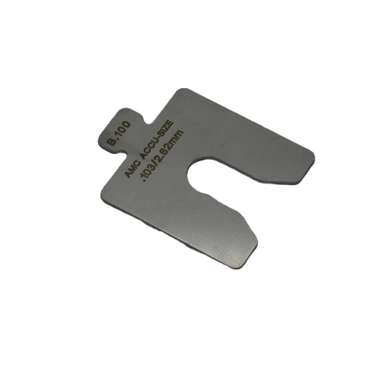 304SS Size B .100" x 3" x 3" Precut Shim Pack (20) — American Metals ...