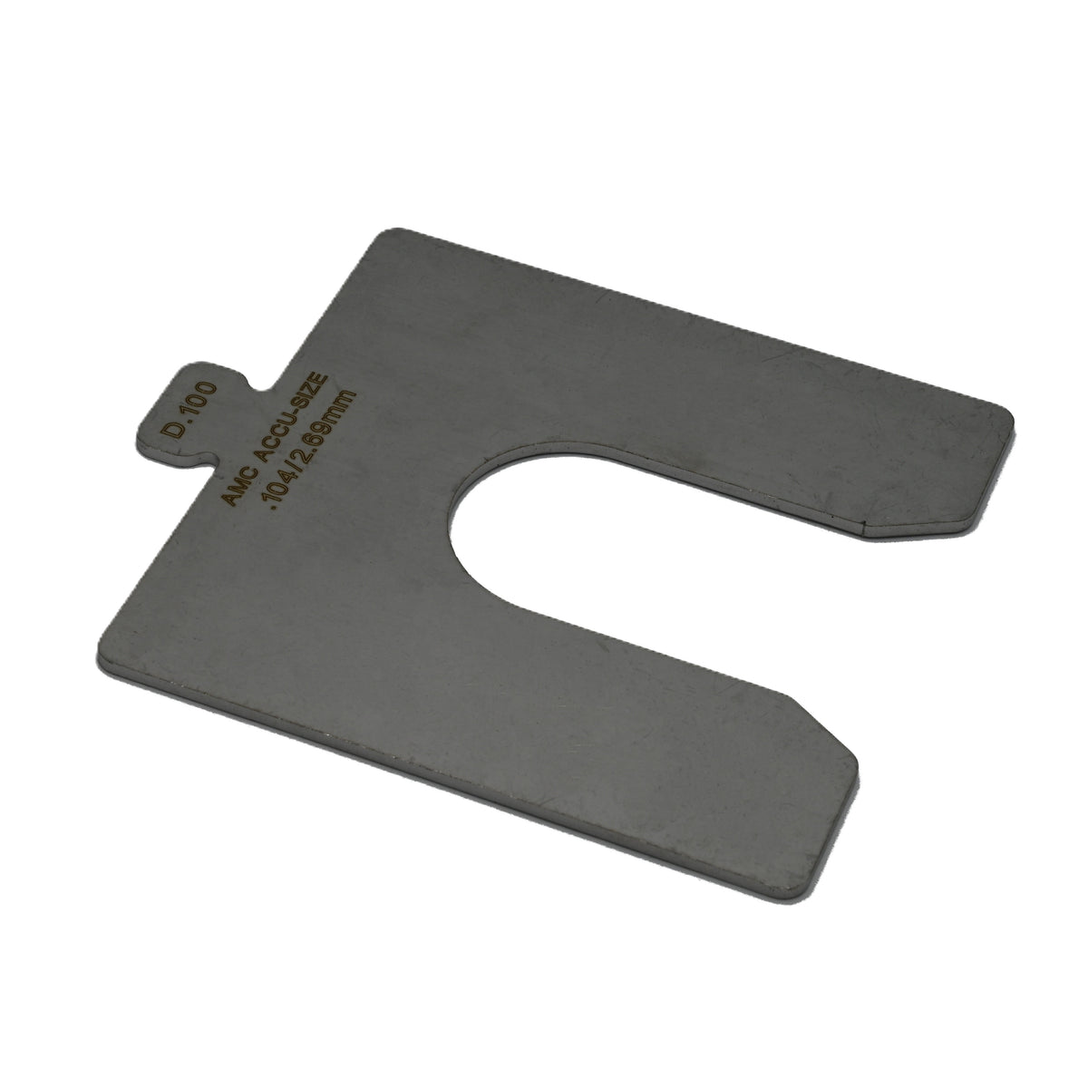 304SS Size D .100" x 5" x 5" Precut Shim Pack (20) — American Metals ...