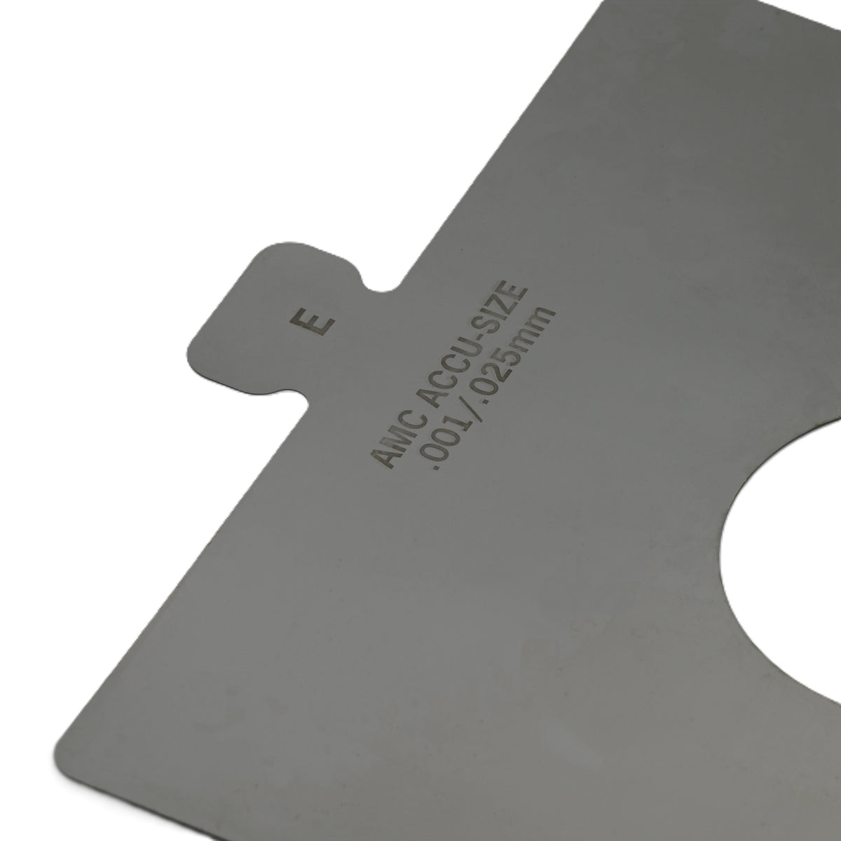 304SS Size E .001" x 6" x 6" Precut Shim Pack (20) — American Metals ...