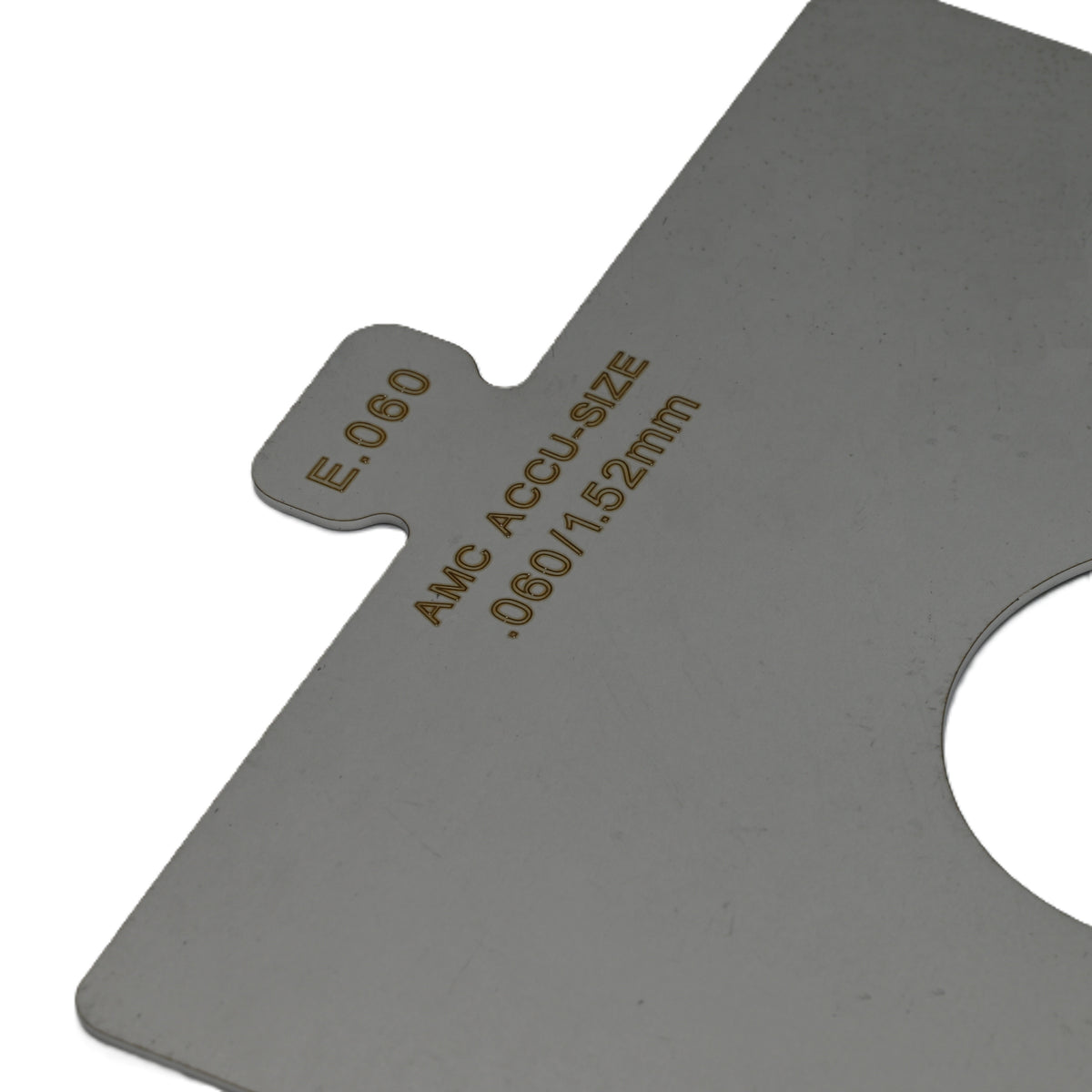 304SS Size E .060" x 6" x 6" Precut Shim Pack (10) — American Metals ...