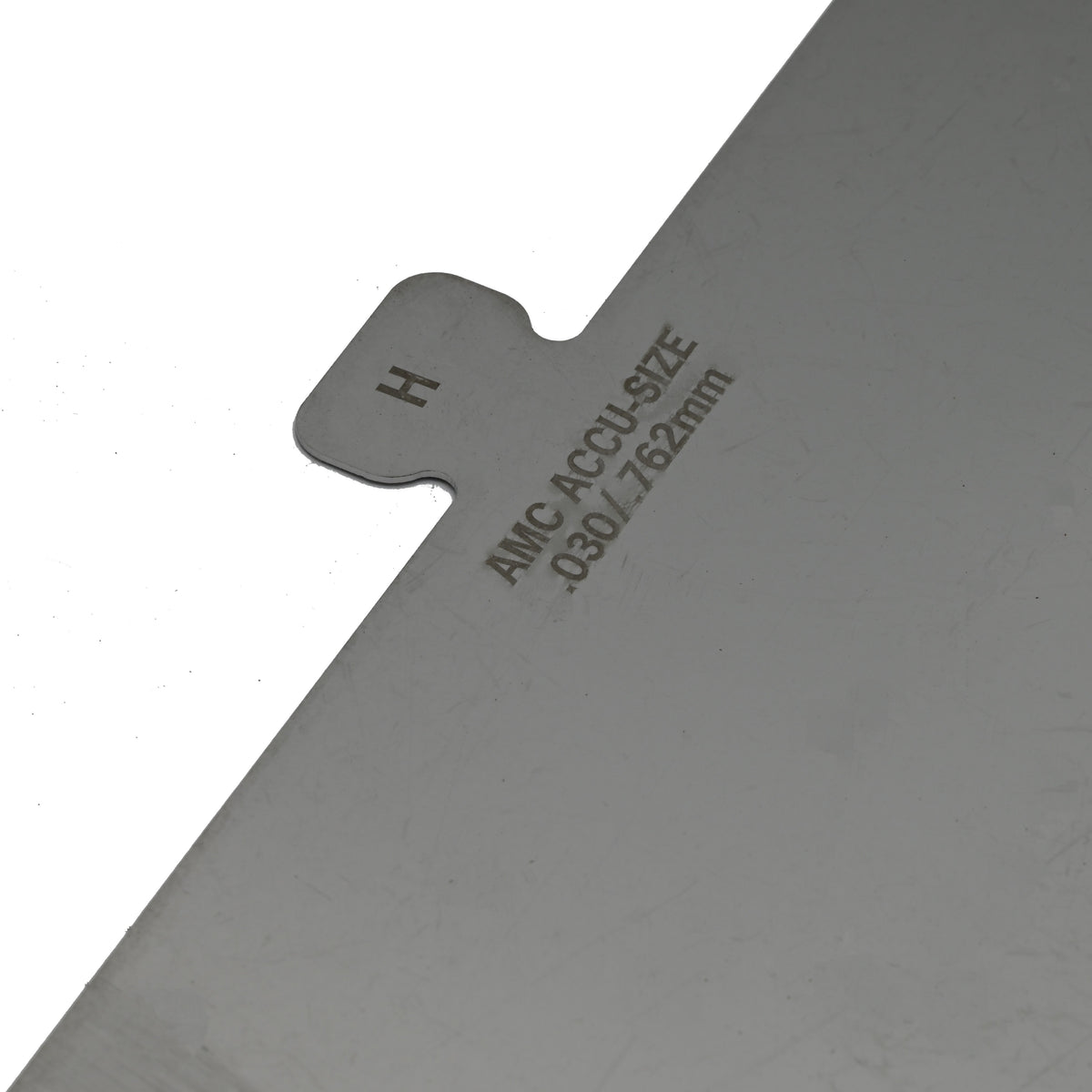 304SS Size H .030" x 8" x 8" Precut Shim Pack (20) — American Metals ...