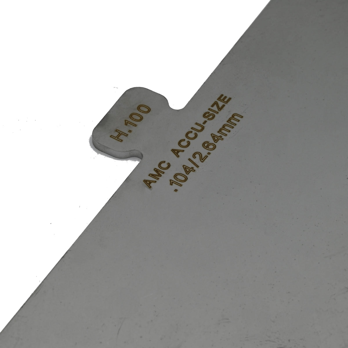 304SS Size H .100" x 8" x 8" Precut Shim Pack (10) — American Metals ...