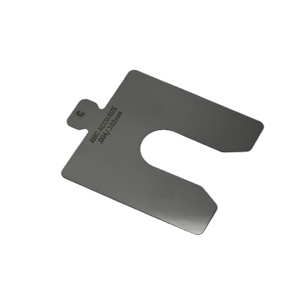 304SS Size C .004" x 4" x 4" Precut Shim Pack (20) — American Metals ...