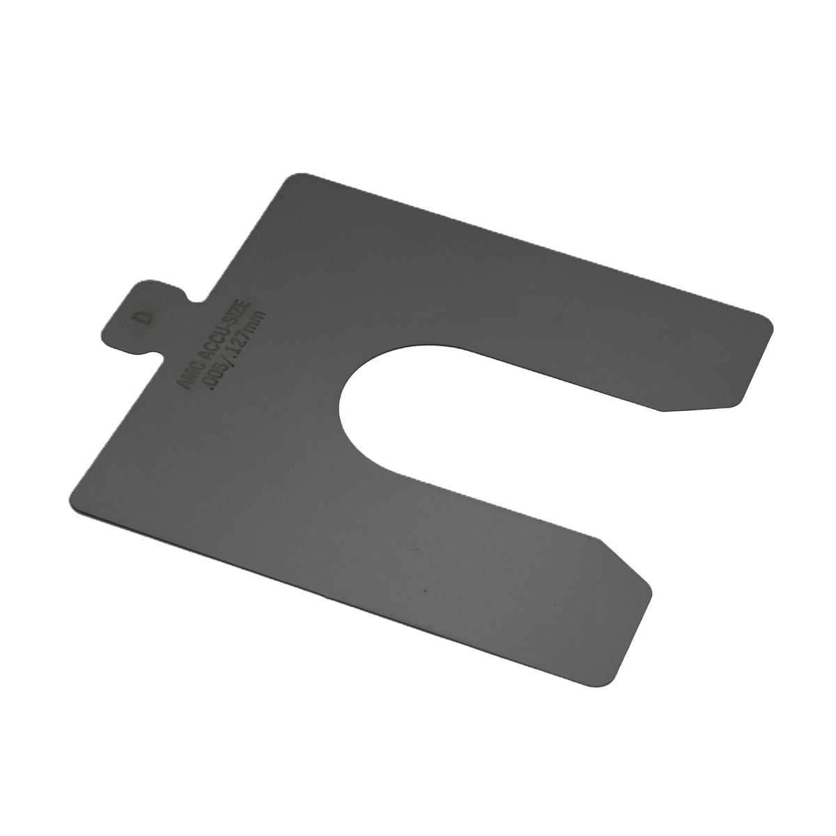 304SS Size D .005" x 5" x 5" Precut Shim Pack (20) — American Metals ...